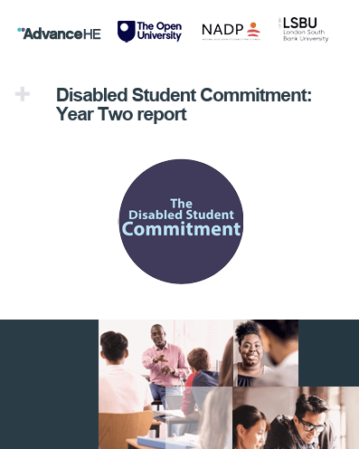 Disabled Student Commitment | Advance HE